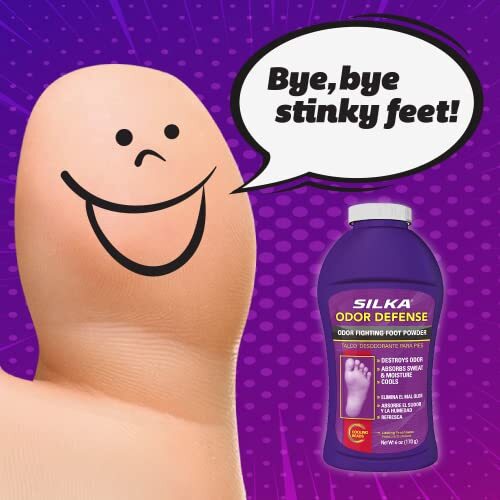 Foot Powder & Shoe Deodorizer 6 Oz with Fresh Scent | eBay