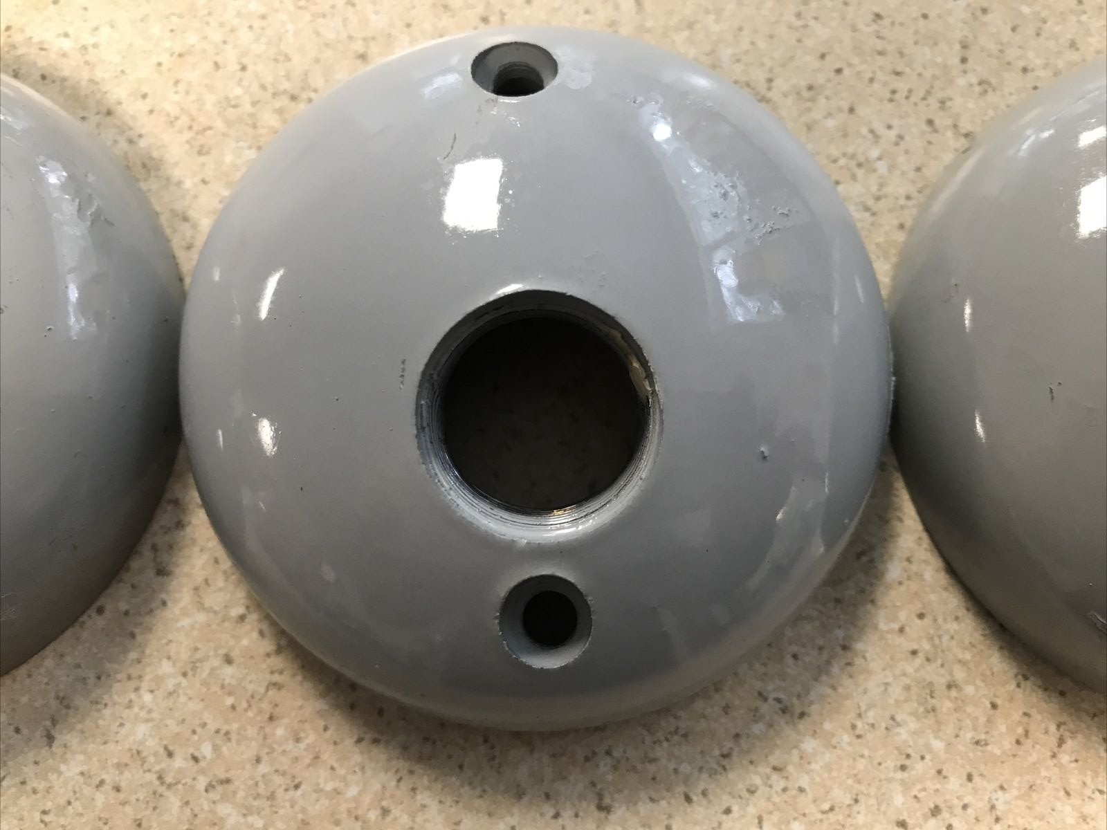 COUGHTRIE SW10 SW6 FS10 SWAN NECK LIGHT WALL BRACKET 20MM C457 GREY ...