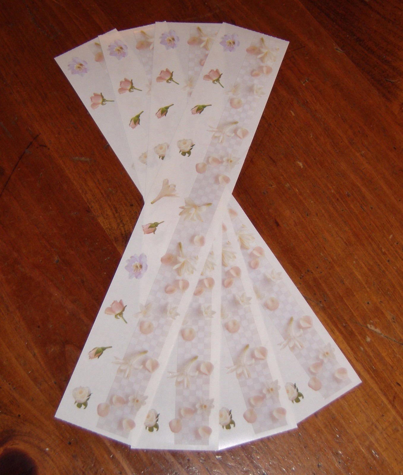 Mrs. Grossman Design Lines Lot of Four Retired Sticker Sheets ~ Flower ...