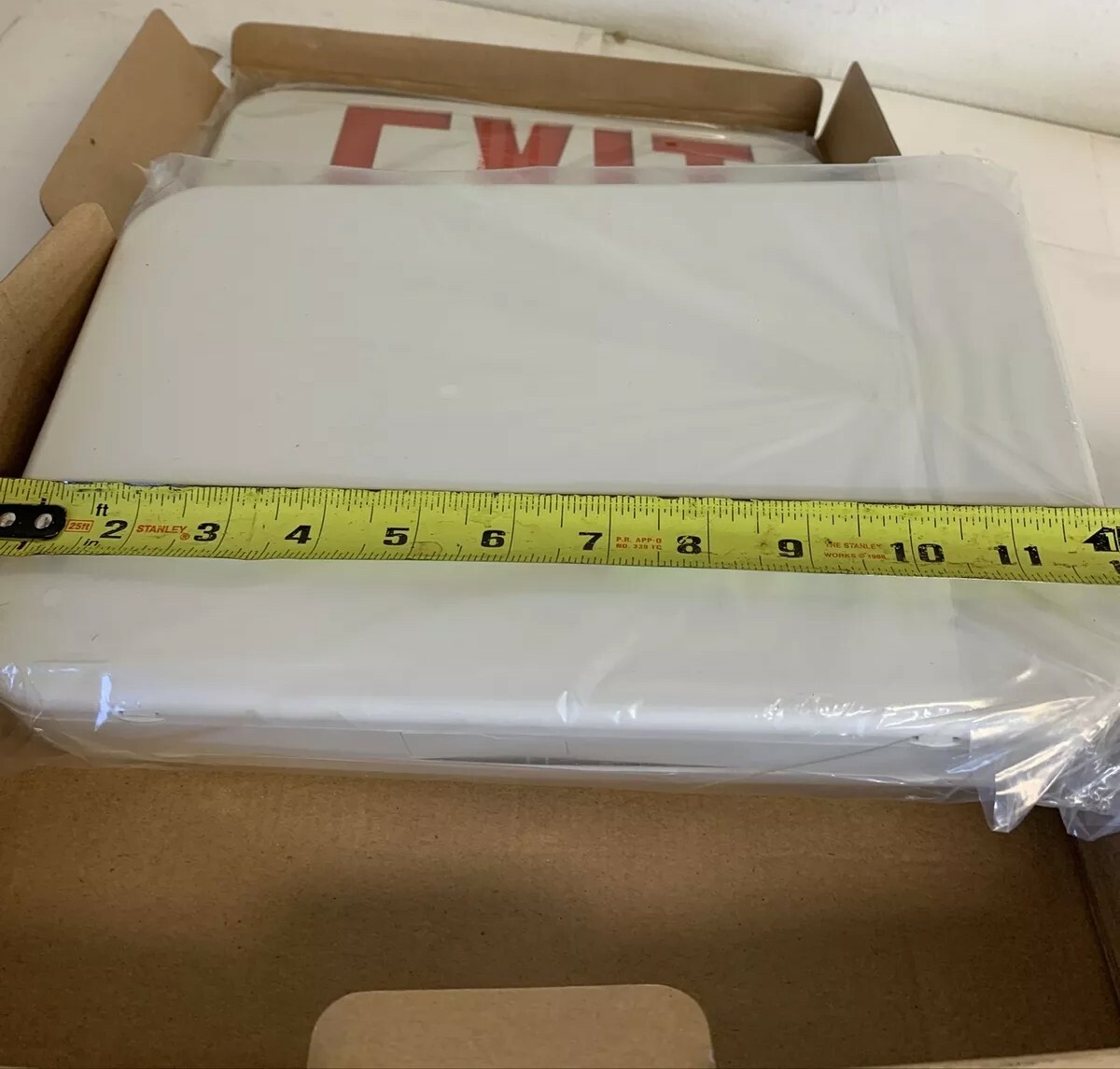 NIB LITHONIA LIGHTING EXR LED EL M6 EXIT SIGN (LOT OF 2) FAST SHIPPING ...