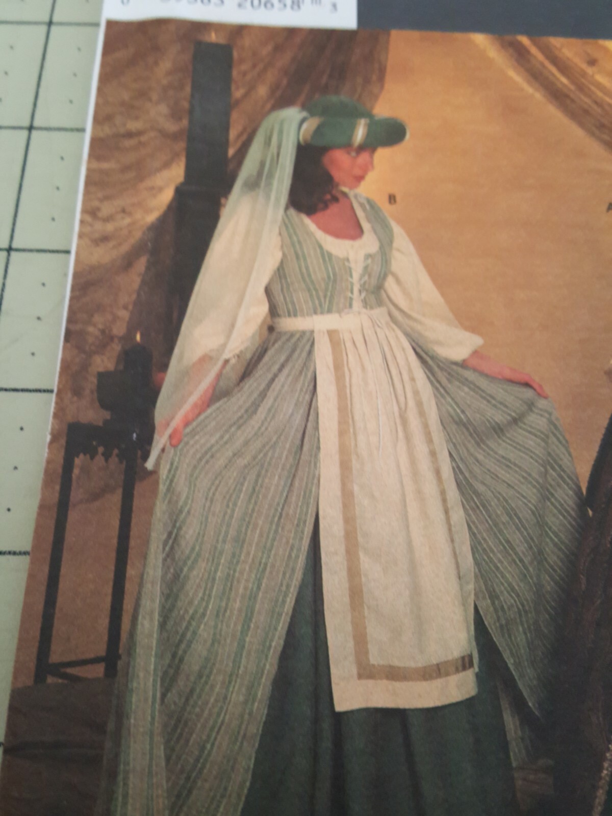 Simplicity Uncut Costume Pattern 7756 Ladies Historical Dress Sz10 12 ...
