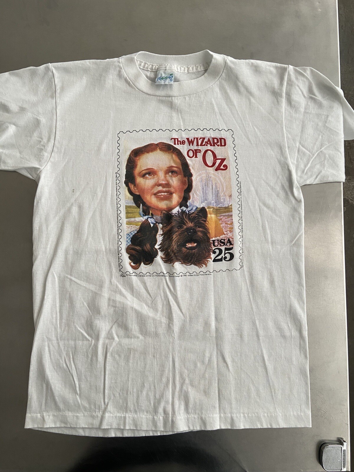 USPS The Wizard of Oz 1990 Postage Stamp T Shirt Rare… - Gem