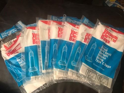 Dirt Devil Vacuum Bags Type C 7 packs 2each=14 bags | eBay
