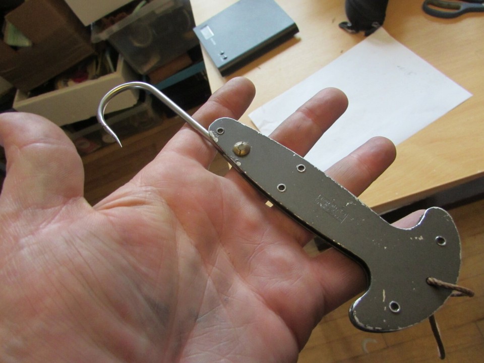 rare vintage hardy alnwick fishermans poachers fishing pocket gaff | eBay