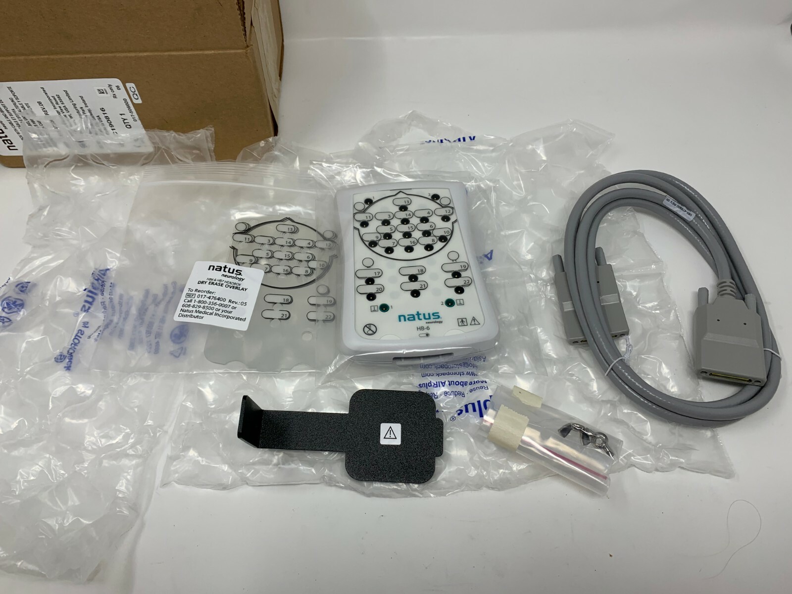 NEW Natus Neurology HB-6 Headbox 515-012600 EDX HB6 Fast Free Shipping ...