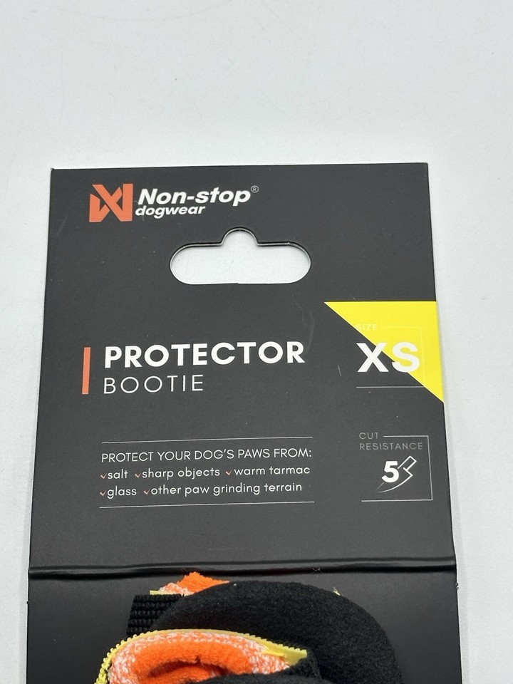 Dogwear Non-stop Protector Dog Bootie Size X-Small Level 5 Anti Cut ...