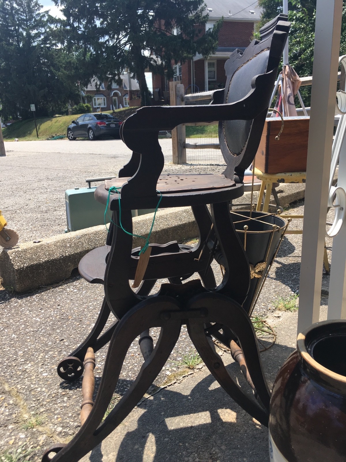 Victorian Period 1800s High Chair and Rocker | eBay
