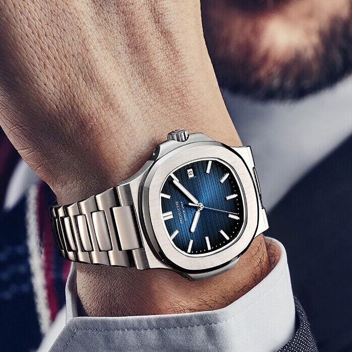 Rocos men luxury wrist watch,mens automatic watches Stainless Steel ...