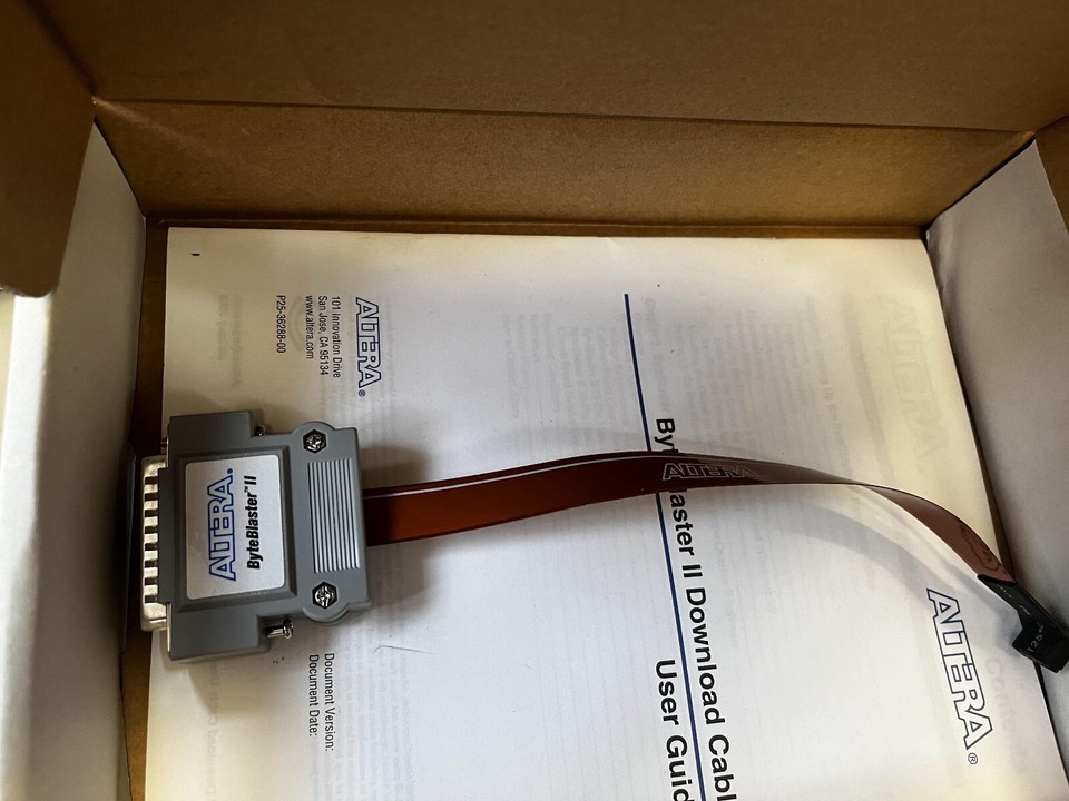 9Q 1PCS Altera PL-BYTEBLASTER2N CABLE PROGRAMMING PARALLEL PORT | eBay