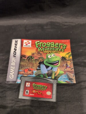 Frogger's Adventures: Temple of the Frog Nintendo Game Boy Advance ...