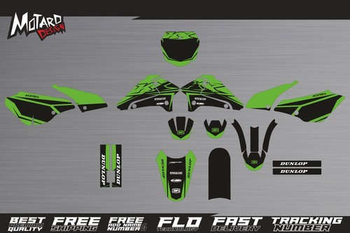 Graphics Kit for Kawasaki KLX 125 2003 2004 2005 2006 Decals Stickers ...
