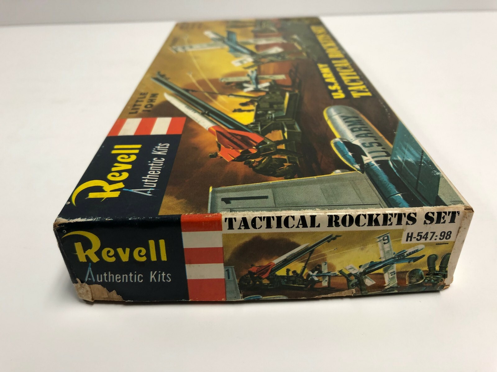 original 1963 US Army Tactical Rockets Set REVELL Authentic Model Kit H ...