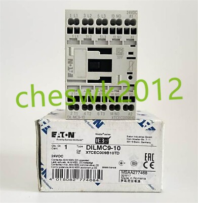 1 PCS New ETN contactor DILMC9-10 24VDC | eBay