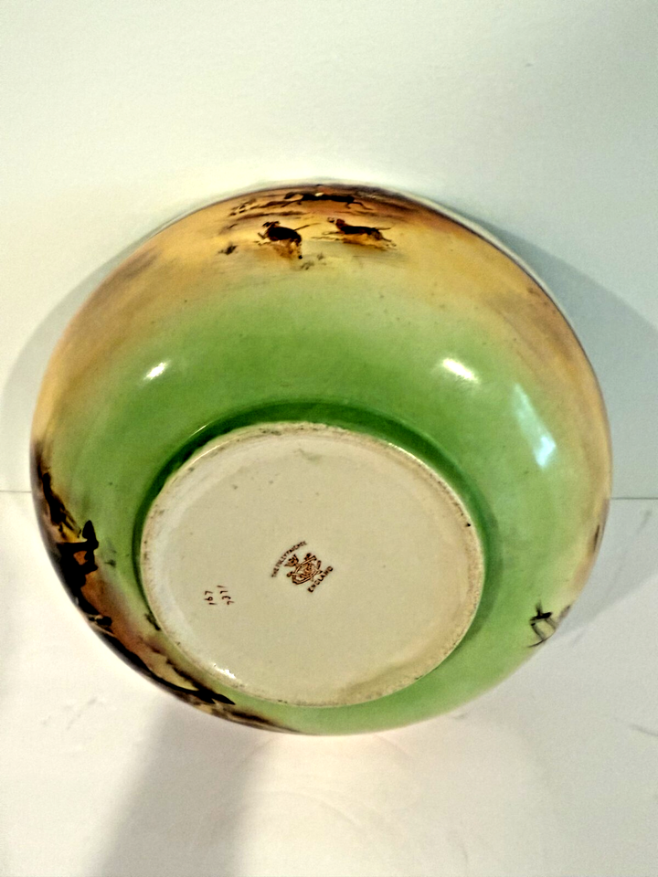 Antique Wileman & Shelley The Foley Faïence England Dish hand painted ...