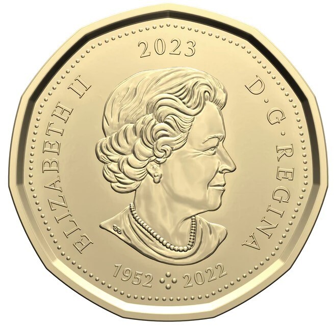 2023 CANADA 1 ONE DOLLAR ELSIE MACGILL COLOUR BRILLIANT UNCIRCULATED ...