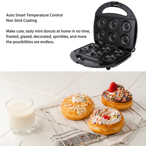 AU (US Plug 110V)Mini Donut Maker Electric Doughnut Making Machine Non ...