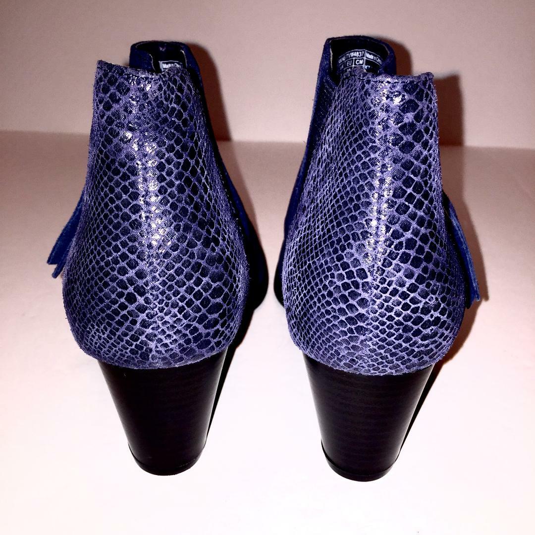 Vionic Ankle Boot Orthotic Upright Suede Snake Zipper Tassel High Heel ...