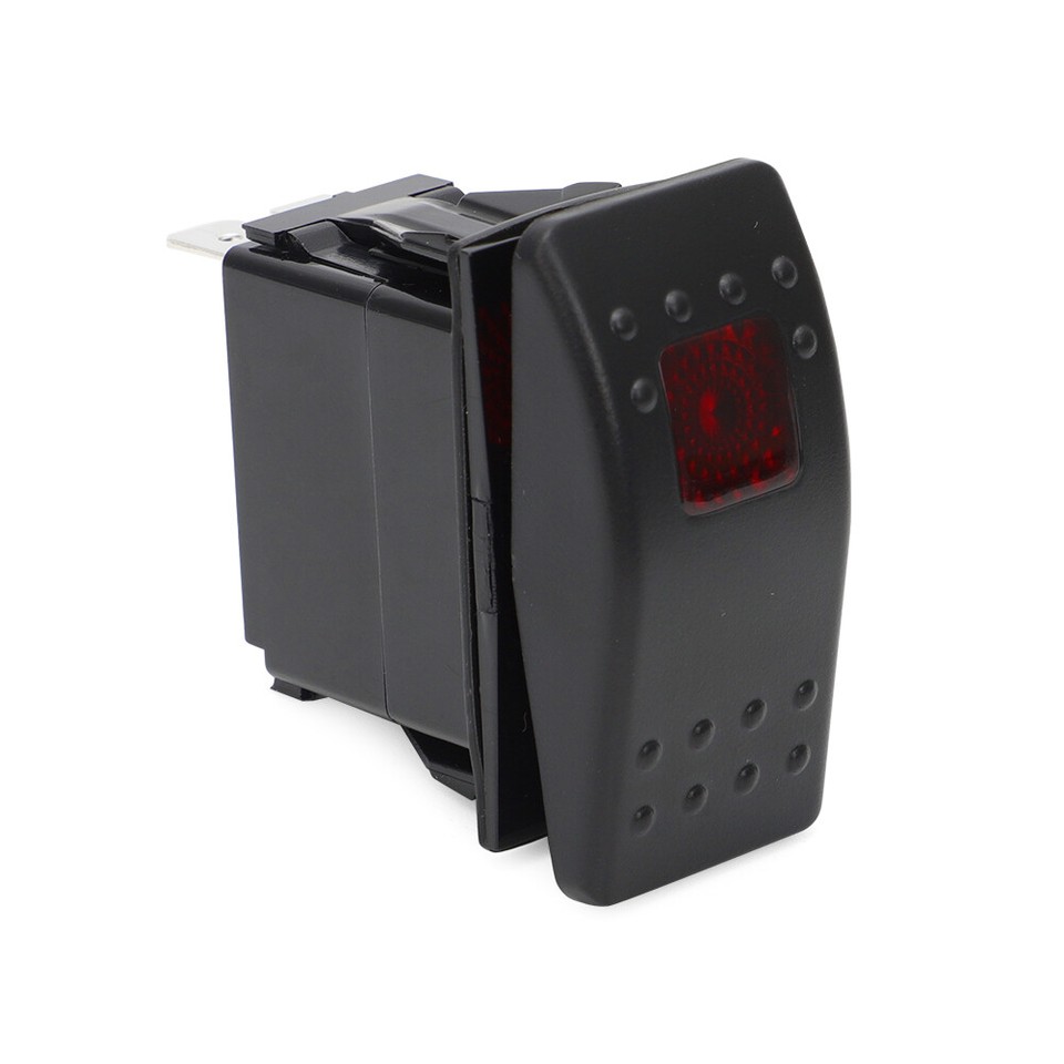 For 308-1038 Onan Cummins RV Generator Start Stop Rocker Switch Red ...