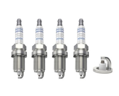 Spark Plugs x 4 Bosch Fits Vauxhall Astra Corsa Zafira Meriva Vectra ...