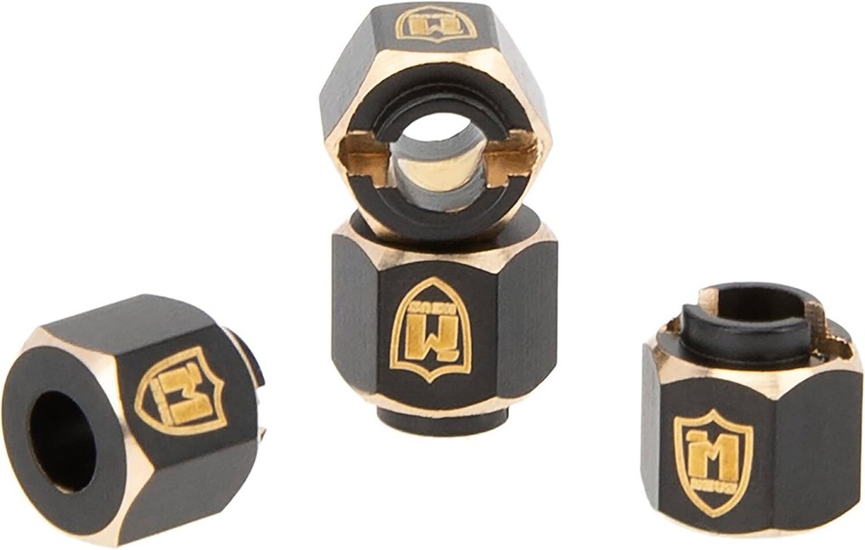TRX4M Brass Wheel Spacer 6mm Hex Extension for Redcat Ascent-18 RC ...