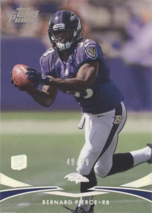 2012 Topps Prime - Bernard Pierce #148 Silver Rainbow /99 (RC) for sale ...