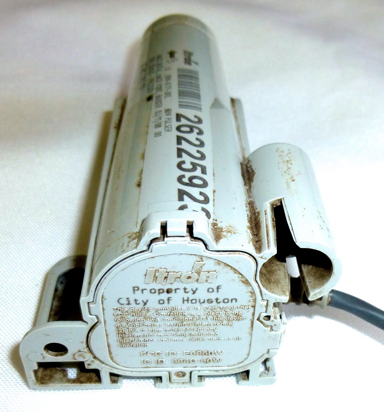 ITRON 60W PULSER ERW-0771-301L Water Endpoint AMCO Digital V100T ...