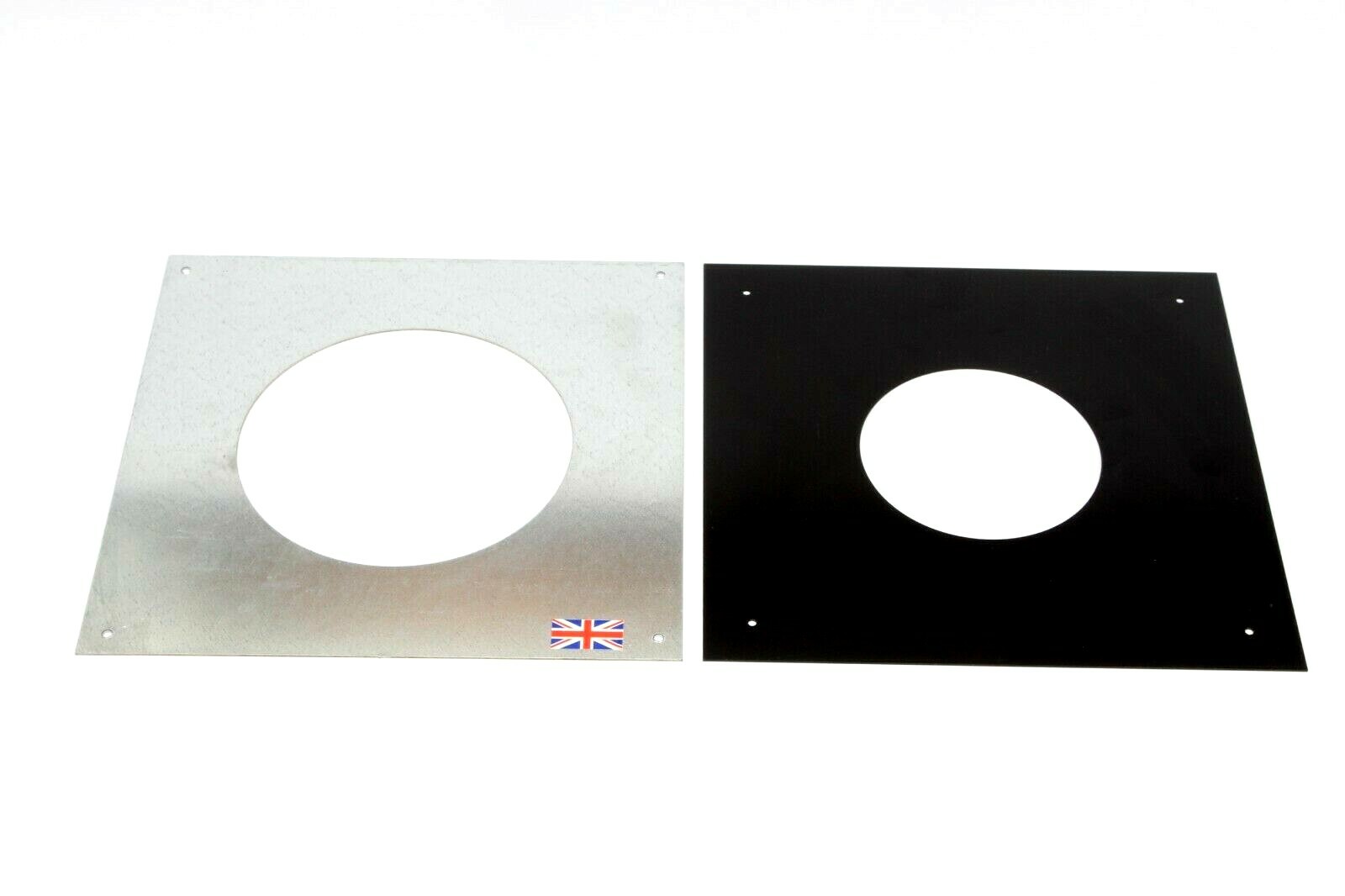 300mm CHIMNEY REGISTER PLATE 4." 5" 6" or 7" Flue Hole Galvanised ...