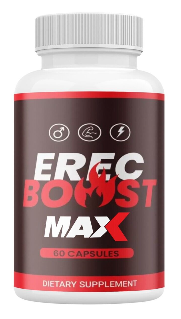 Erec Boost MAX Pills Erec Booster, Erec Boost High Drive (60 Capsules ...