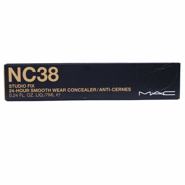 Mac Nc38 Studio Fix 24 Hour Smooth Wear Concealer 0.24fl Oz LIQ 7ml for ...