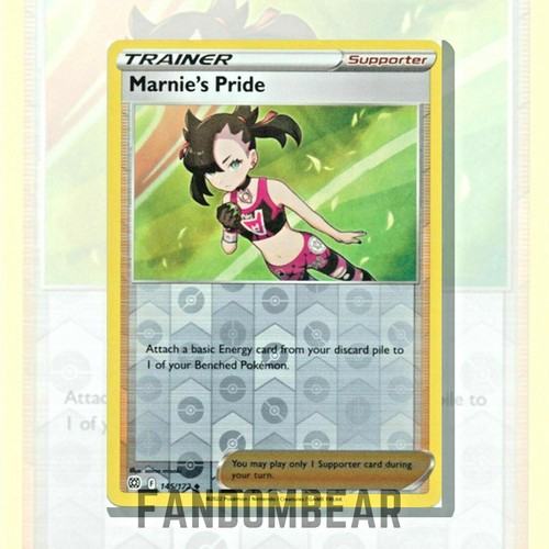 Marnie's Pride REVERSE HOLO card 145/172 SWSH Brilliant Stars 2022 ...
