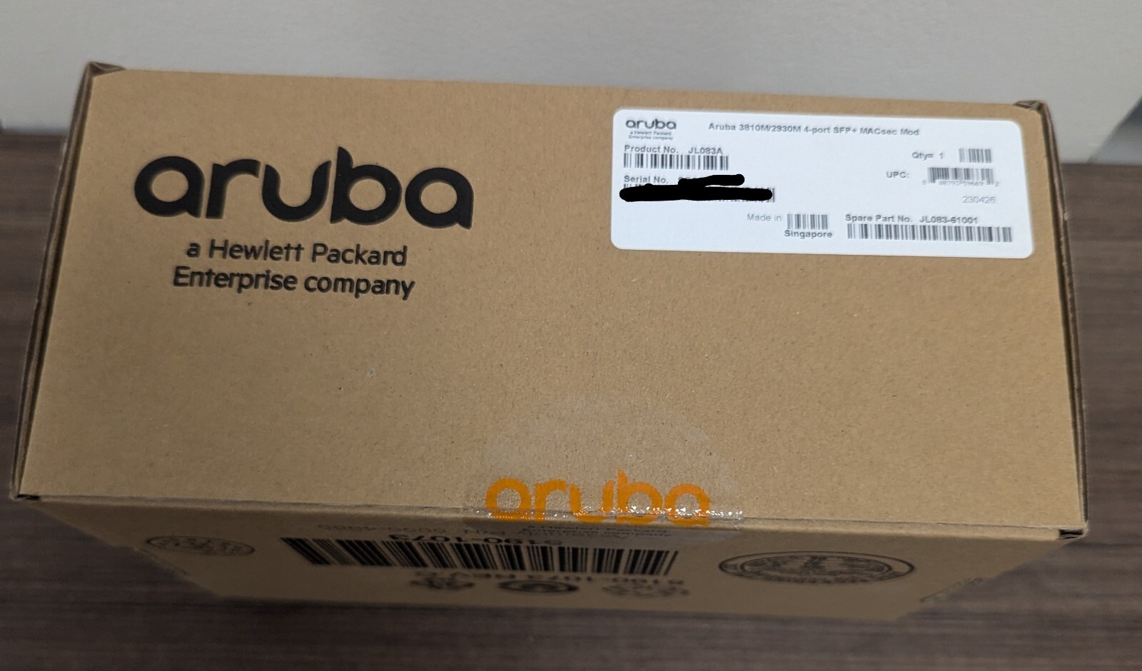 HP JL083A 4 Port MACsec Module for sale online | eBay