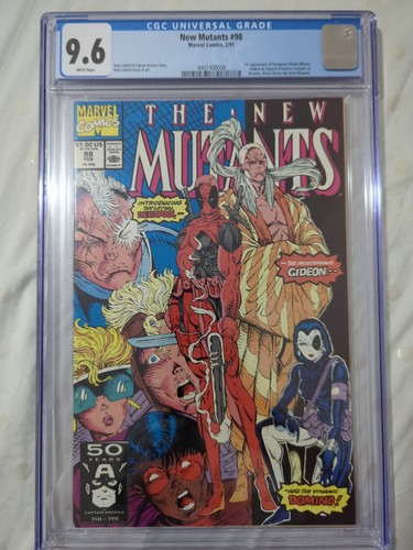 New Mutants #98 CGC NM+ 9.6 1st Appearance Deadpool! Marvel 1991 | eBay