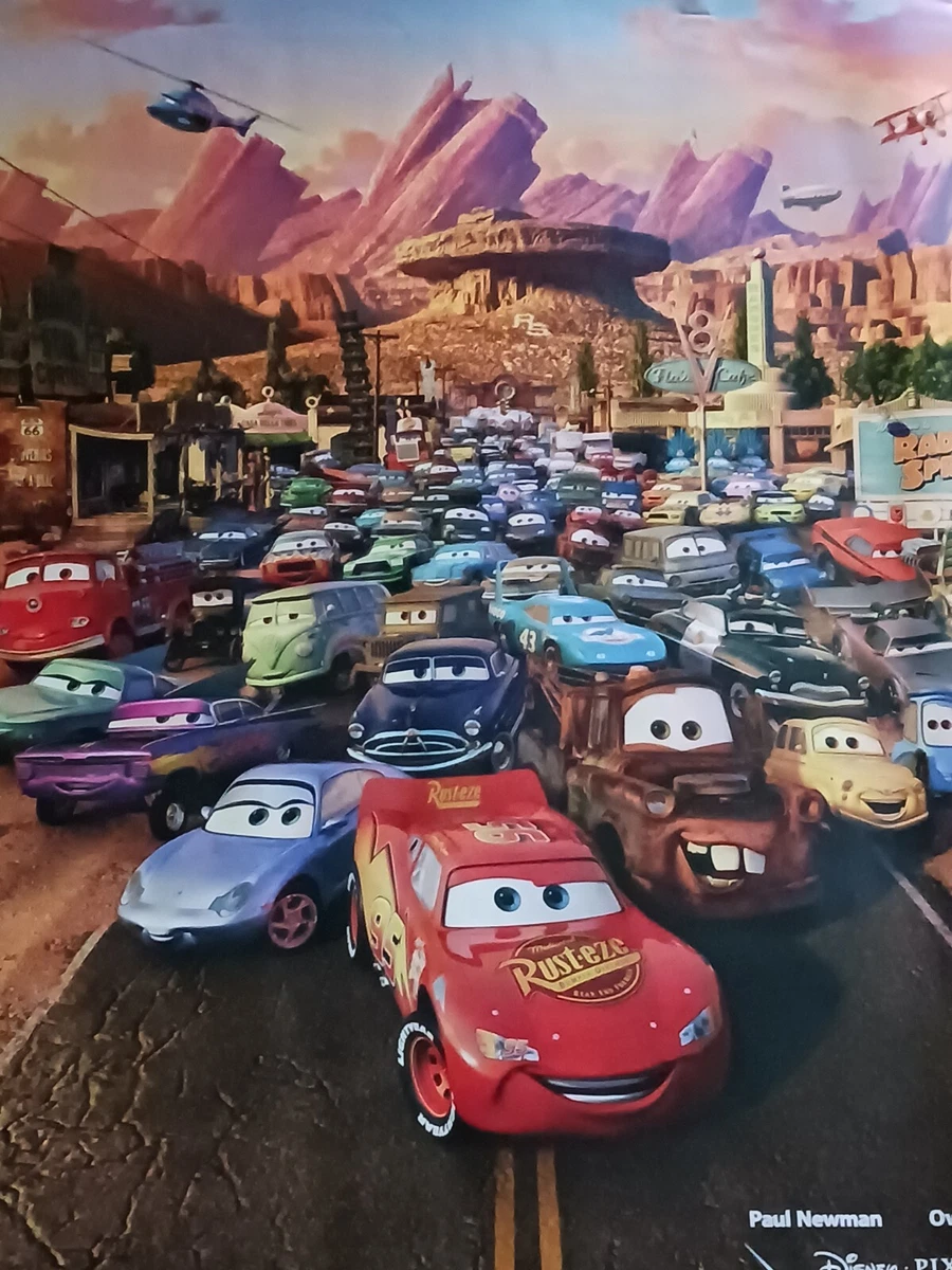 Original Cars Movie Poster