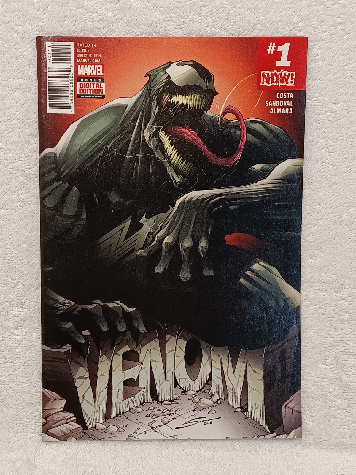 Marvel Comics Venom Issue #1 Gerardo Sandoval Cover A (2017) | eBay