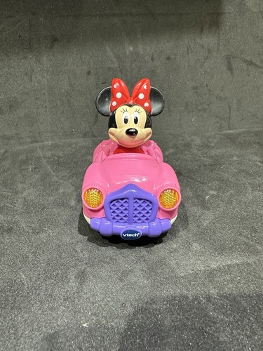 Disney Vtech Working Minnie Mouse in Convertible Car Lights and Sounds ...