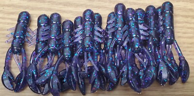 2.75' DROP SHOT CRAW "CANDY BUG" Finesse Worm , HVY GARLIC 15 CT | eBay