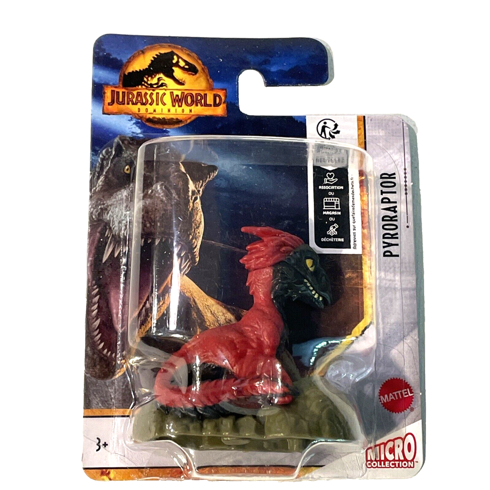 Jurassic World Dominion Pyroraptor Micro Figure Mattel New In Package ...