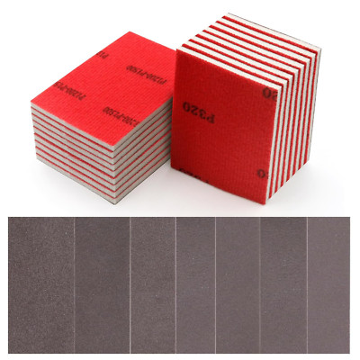 24 Pcs 320-2500 Grit Sanding Sponge, Sandpaper Pads Ultra Fine Foam ...