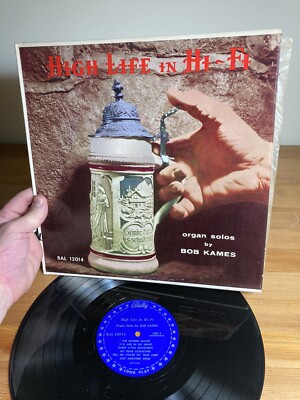 Organ Solos By Bob Kames High Life In Hi Fi Bally Vinyl Record Album | eBay