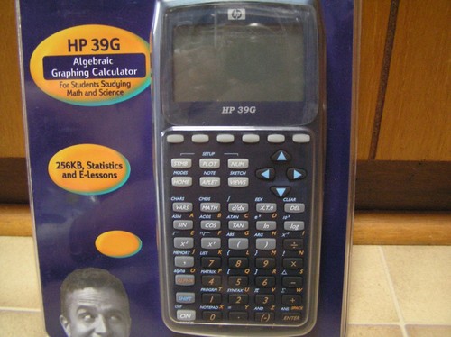 Hewlett-Packard HP 39G HP39G Algebraic Graphing Calculator Brand New ...