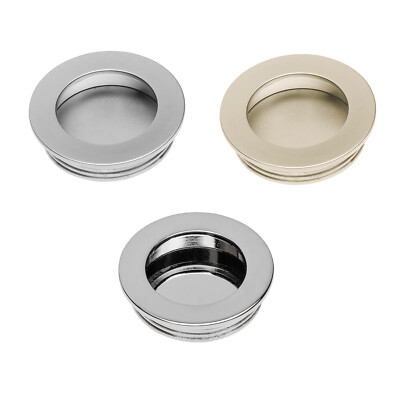 Recessed Flush Sliding Door Handle, Insert Circular / Round Handle ...