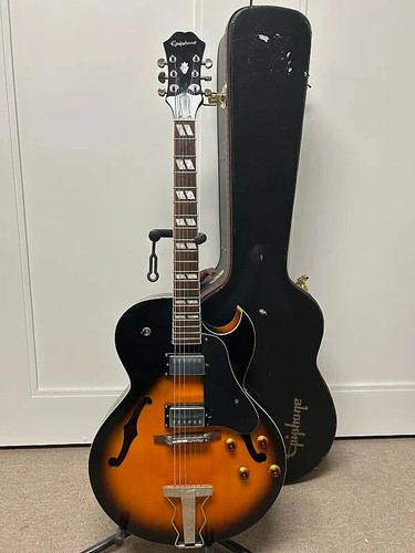 Epiphone ES-175 Reissue Hollow Body Electric Guitar - Vintage Sunburst ...