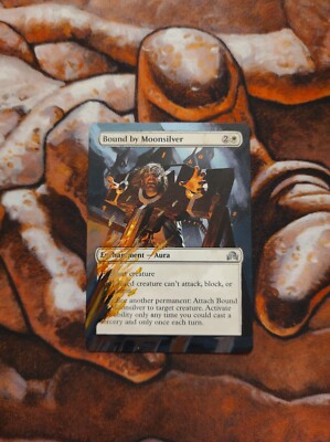 Magic the Gathering Bound by Moonsilver Hand Painted Unique Custom MTG ...