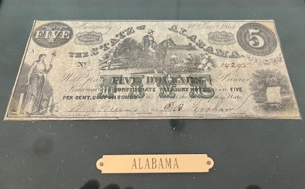 Mint Condition Confederate Framed Currency Note Collection (3 notes) | eBay