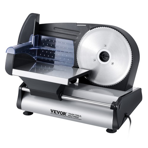 VEVOR 180W Meat Slicer 7.5" Blade Electric Deli Food Slicer Bread ...