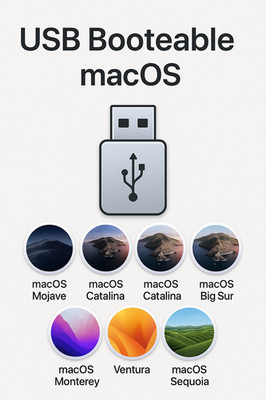 7 Systems in 1 Bootable USB 3.2 Flash Drive 128GB | OS Installation ...