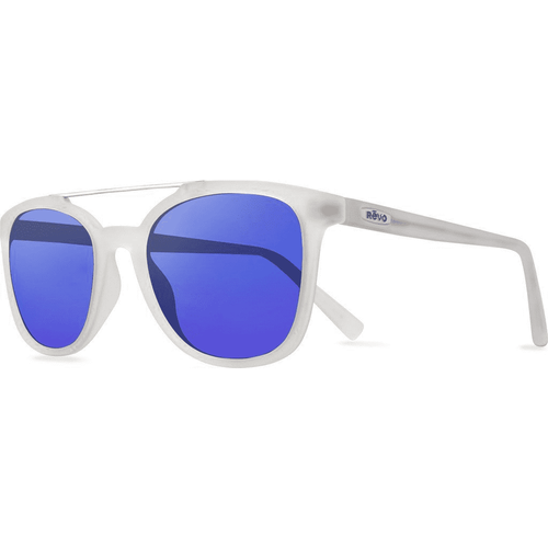 Revo Crystal Blue Clayton 52-22-135 Polarized Aviator Sunglasses R2118 ...