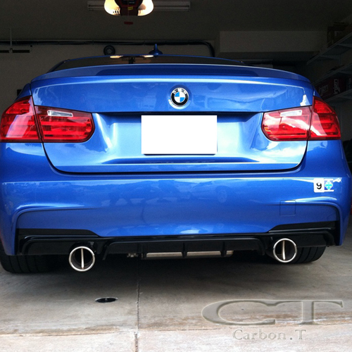 Painted For BMW F30 F80 High Kick Performance Rear Trunk Spoiler 328i ...