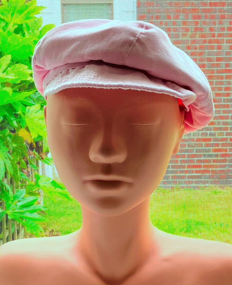 Womens Newsboy Cadet Cap, Cabbie Hat in Soft Pink | eBay