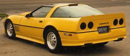 1984-1990 C4 Corvette ACI Fiberglass GTO Ground Effects Kit with Rear ...